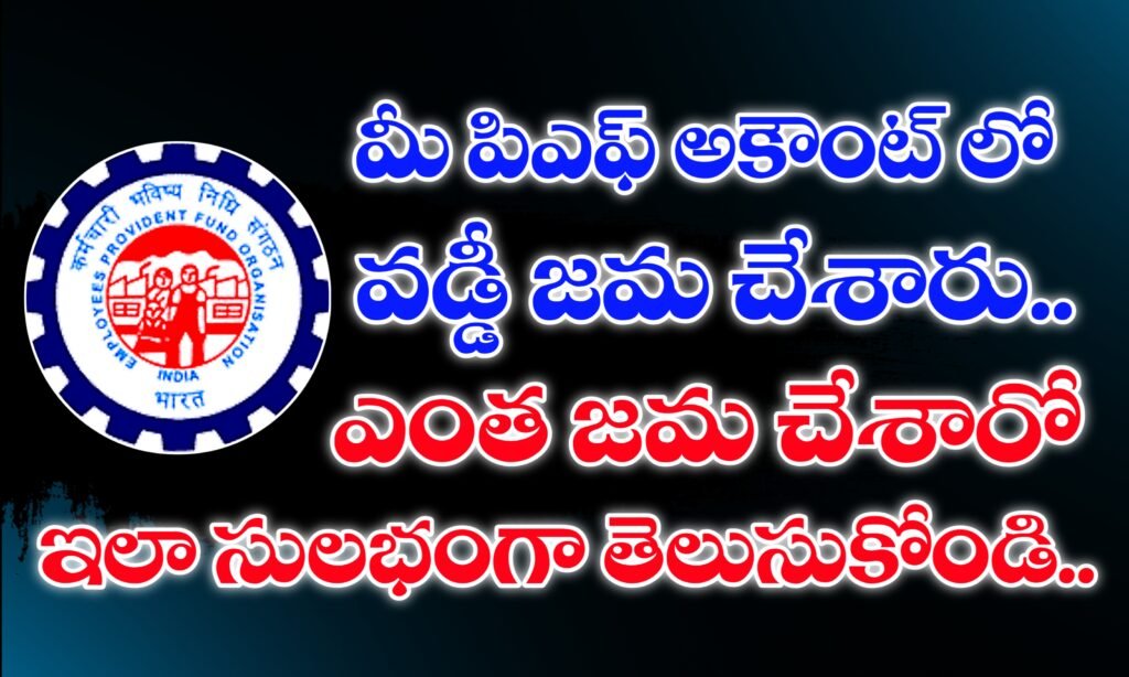 How to Check PF Account Balance | Check PF Account intrest